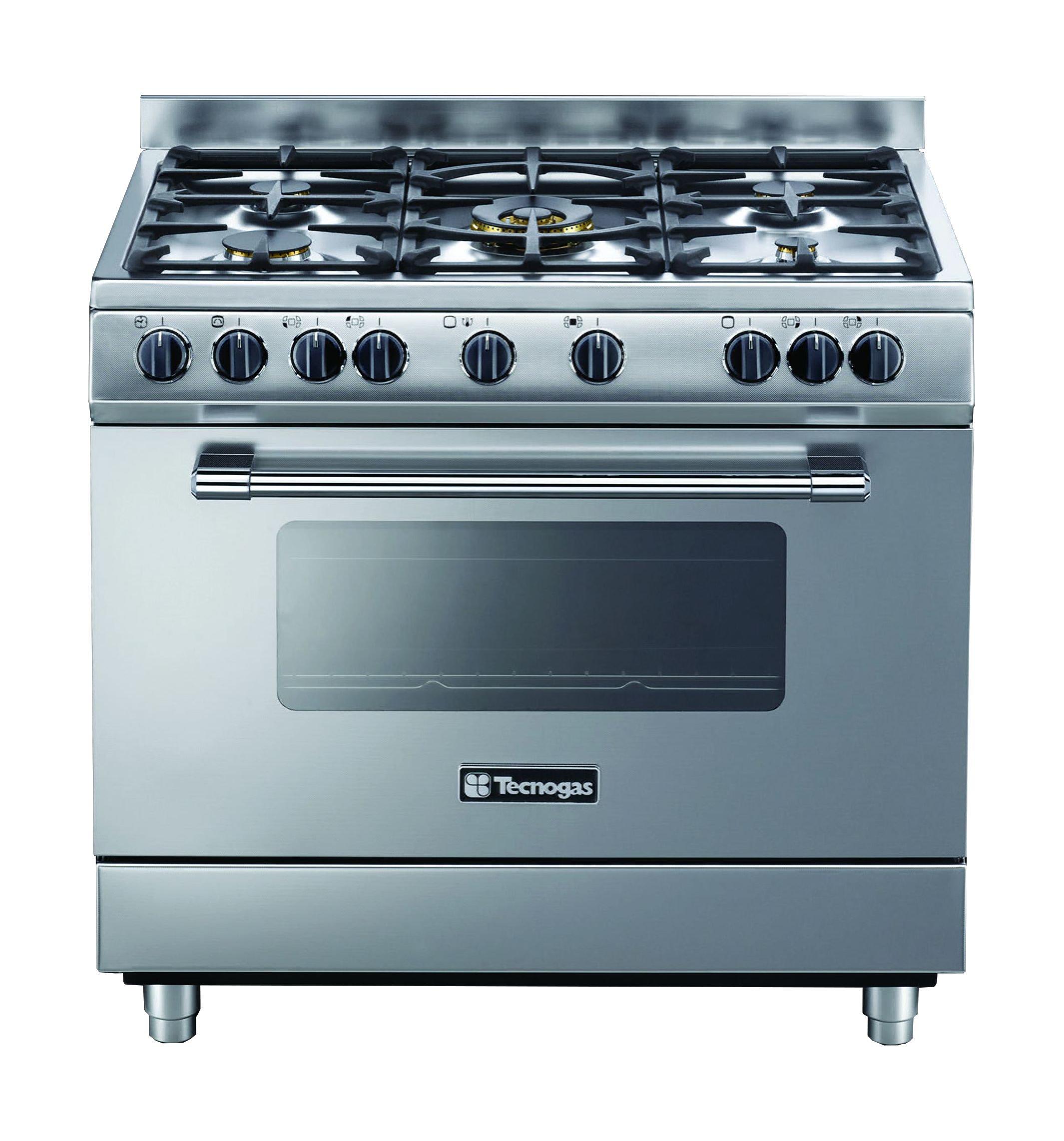 Tecnogas 90x60 Gas Cooker + Technogas 90cm Chimney Type Cooker Hood ...