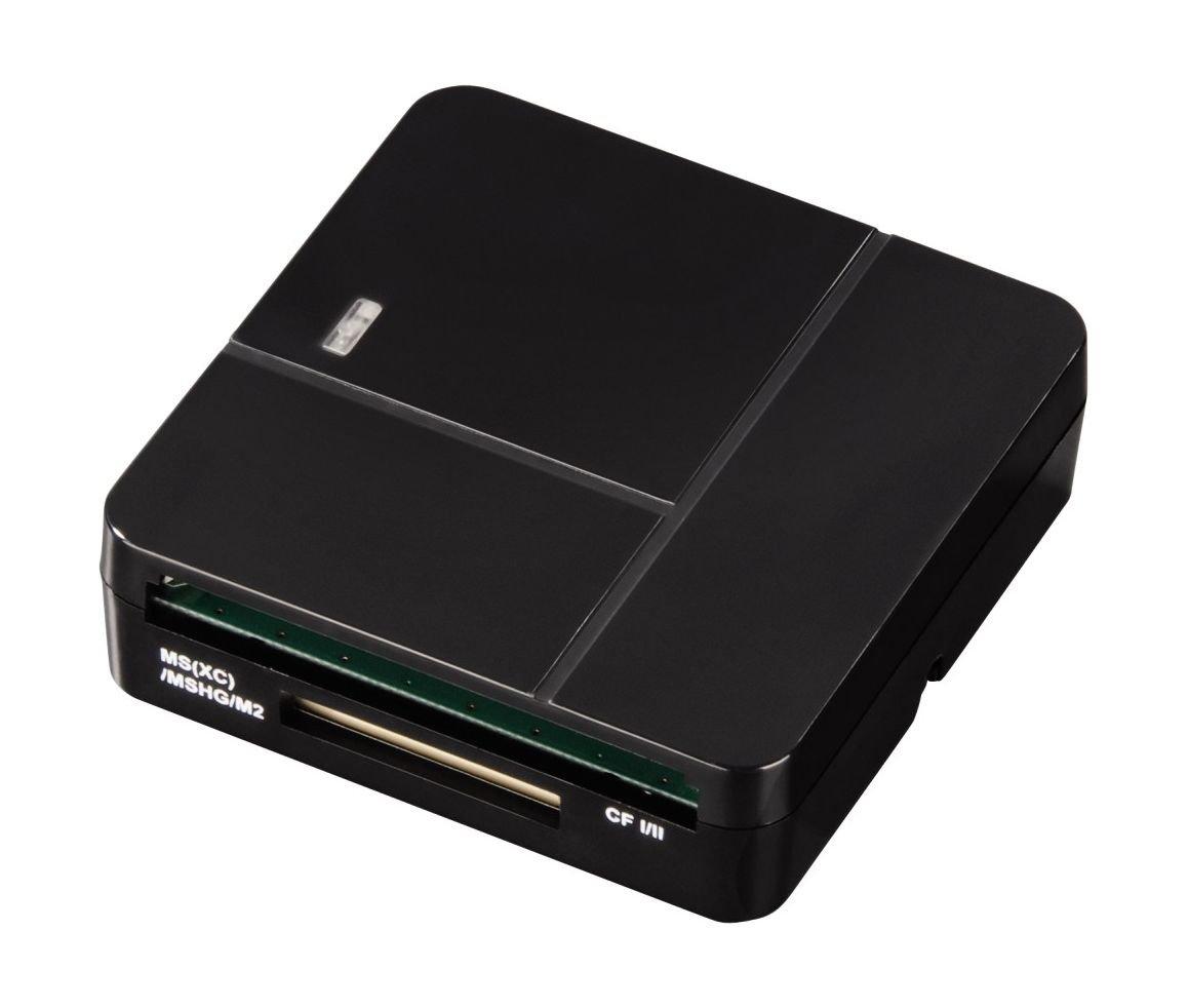Hama 94124 USB 2.0 Basic Memory Card Reader - Black Price in Kuwait - Xcite