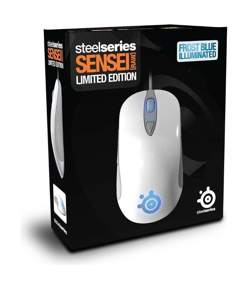 SteelSeries Sensei RAW Wired Laser Gaming Mouse - Frost Blue (62159 ...