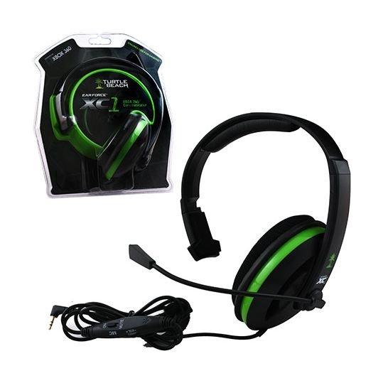 سعر Turtle Beach Ear Force XC1 Gaming Headset For Xbox 360 - Black (TBS ...