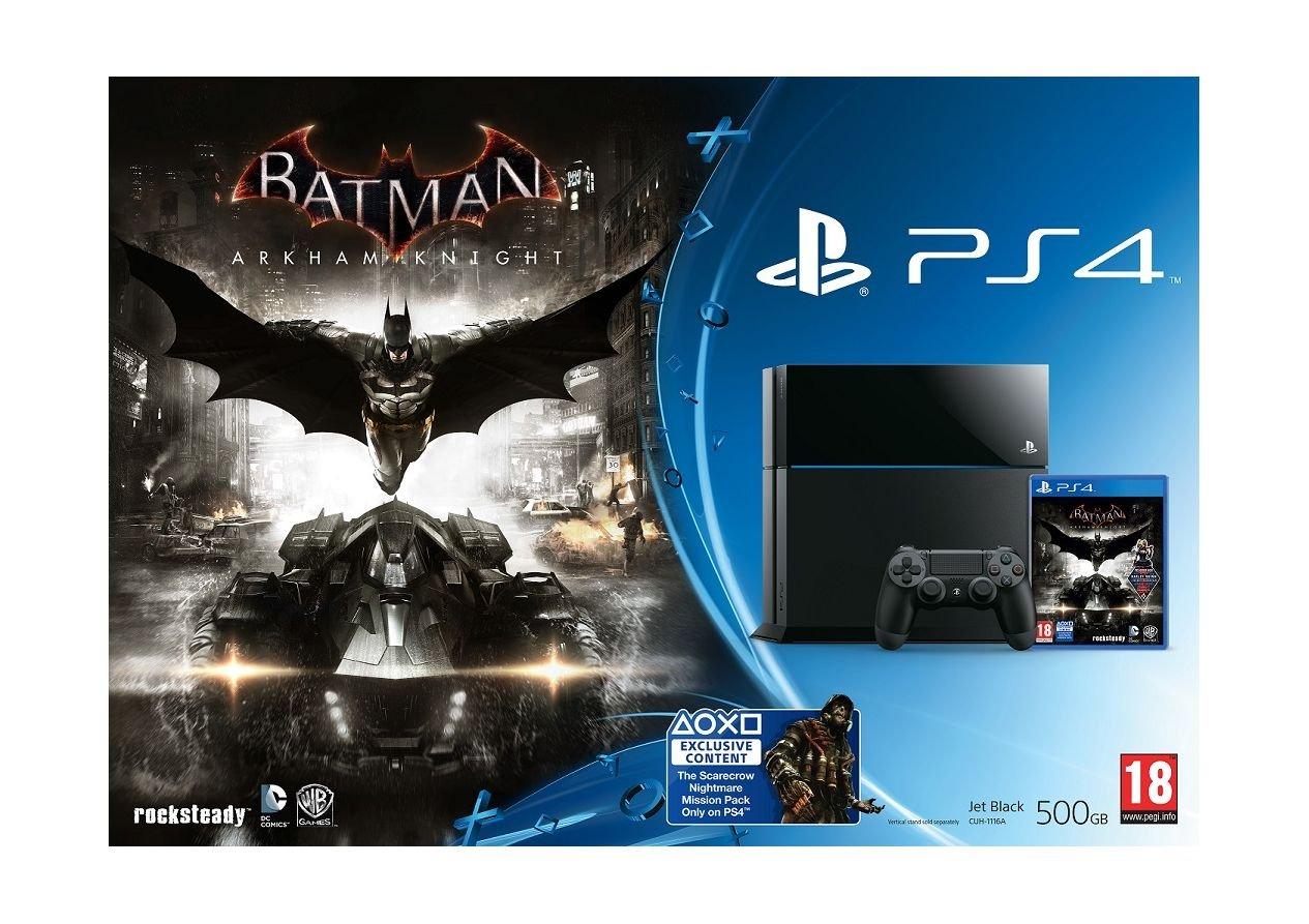 Sony PlayStation 4 500GB Batman Arkham Knight Bundle - Steel Grey Xcite ...