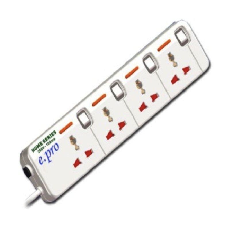 RTC 4 Socket Power Extension 4W - 3 Meter Strip Price in Kuwait - Xcite
