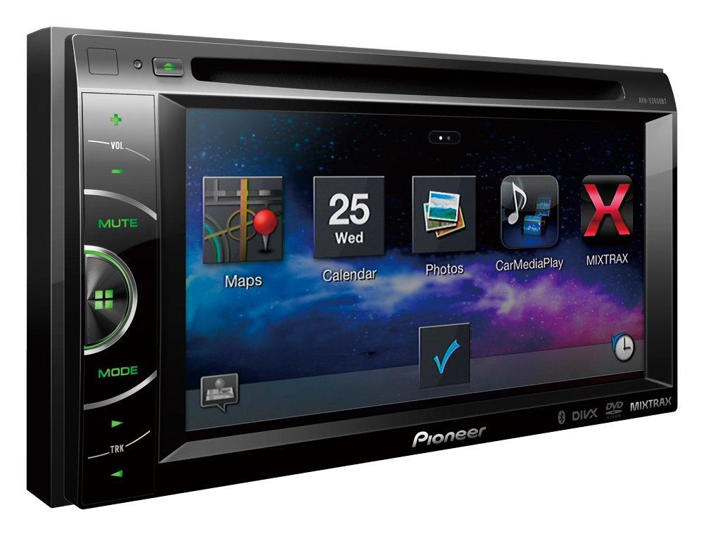Pioneer Double-Din DVD Multimedia Touchscreen Car Stereo - Black AVH ...