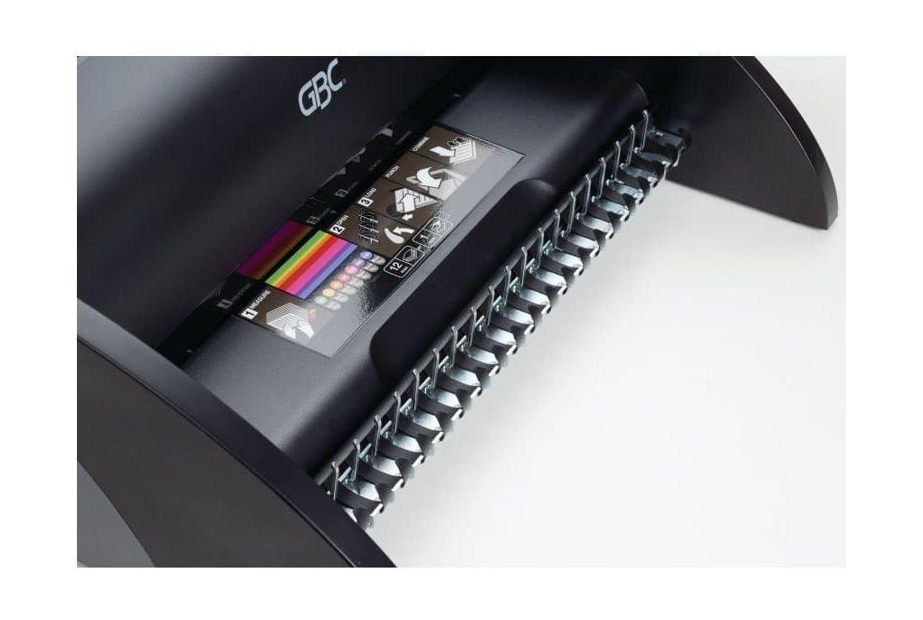 GBC CombBind C100 Binding Machine 19mm Comb Punch Capacity 9 Sheets ...