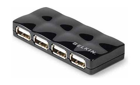 Belkin 4 Ports USB 2.0 Quilte Hub Price in Kuwait - Xcite
