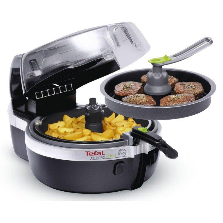 Tefal Electric Actifry Potato Fryer 2 in 1 - 1550W - Black YV960128 ...