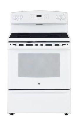 GE 70CM 4-Burner Free Standing Ceramic Cooker (JCB730DIWW) - White ...