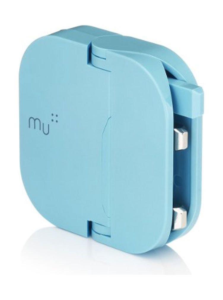 Made In Mind Folding Single USB Port 1 AMP Charger - Blue (MIMCHG01B ...