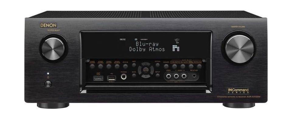 Denon Ultra-HD 7.2Ch 125W/Ch Wi-Fi Audio/Video Receiver (AVRX4100 ...