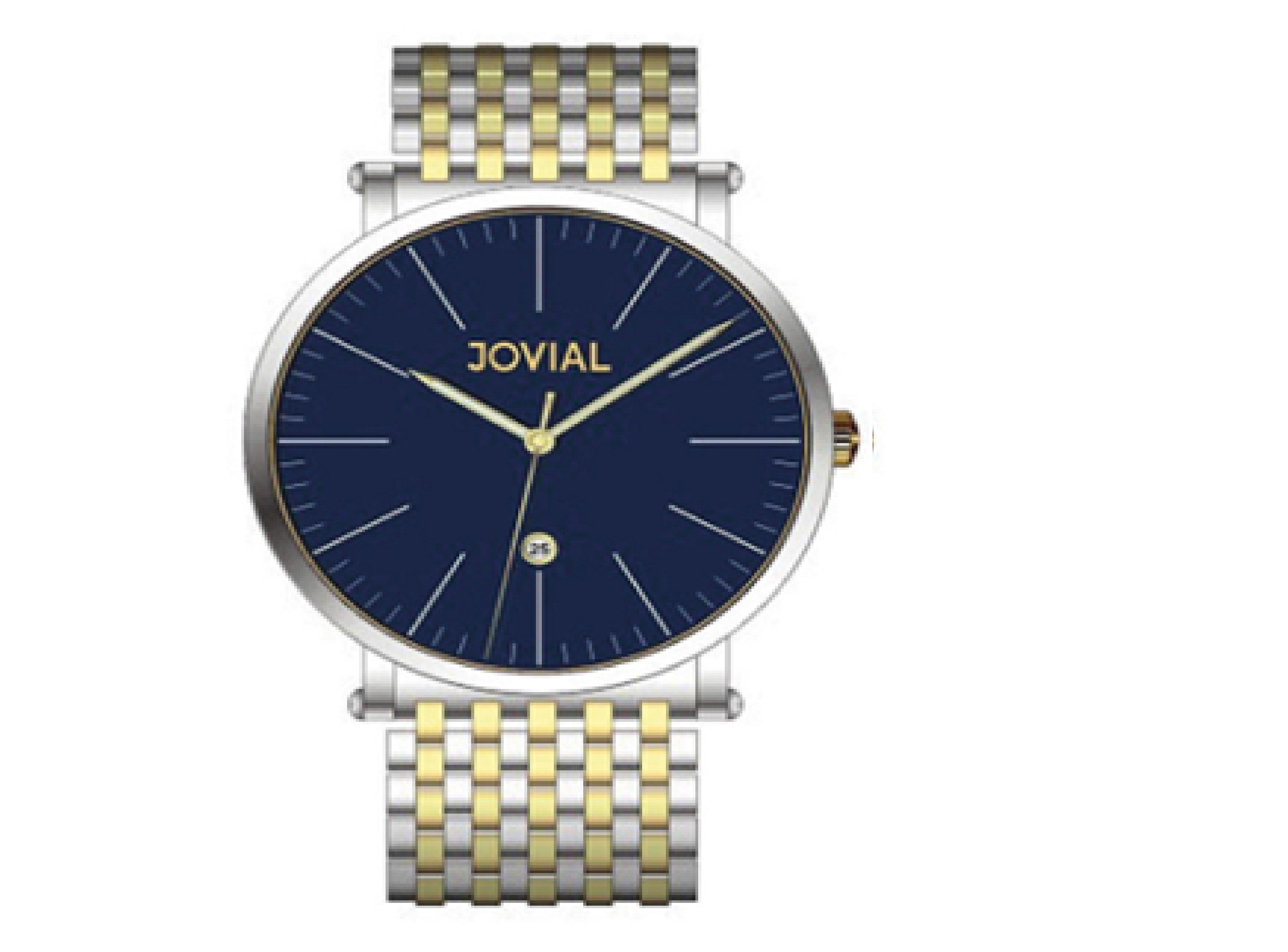 JOVIAL 5111-GTMQ-04 Gents Watch - Metal Strap Price in Kuwait - Xcite