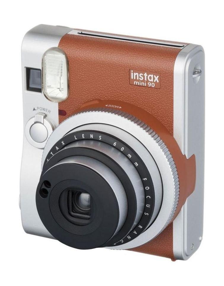 Fujifilm Instax Mini 90 Instant Camera - Brown Price in Kuwait - Xcite