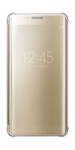 Samsung Clear View Protective Cover for Galaxy S6 Edge Plus - Gold ...