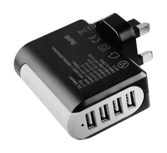 Limodo Single USB Travel Wall Charger 5V - Black Price in Kuwait - Xcite