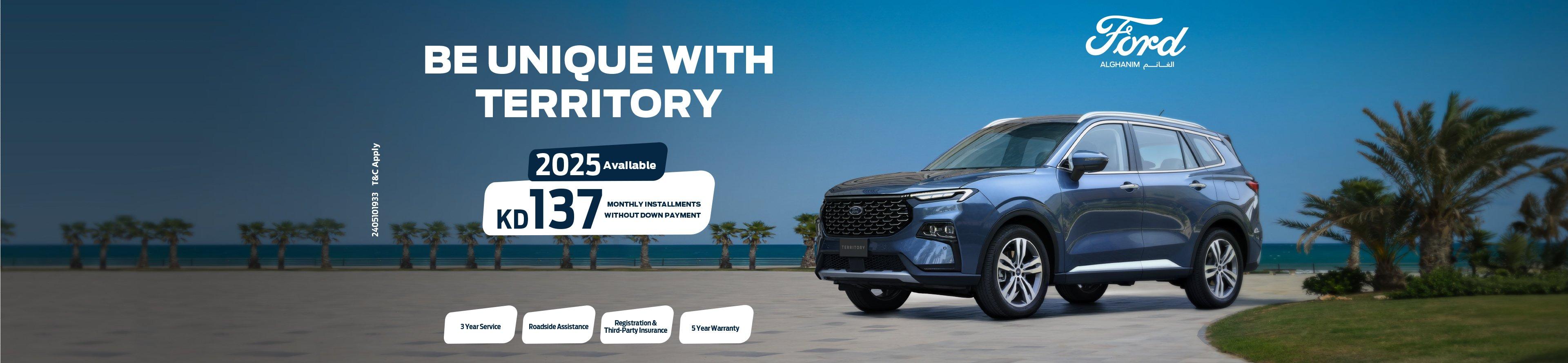 Ford Territory in Kuwait | Order Online - Xcite Alghanim