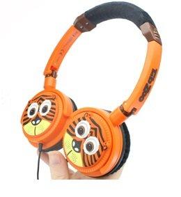 TabZoo Tiger Wired Headset - Orange Price in Kuwait - Xcite