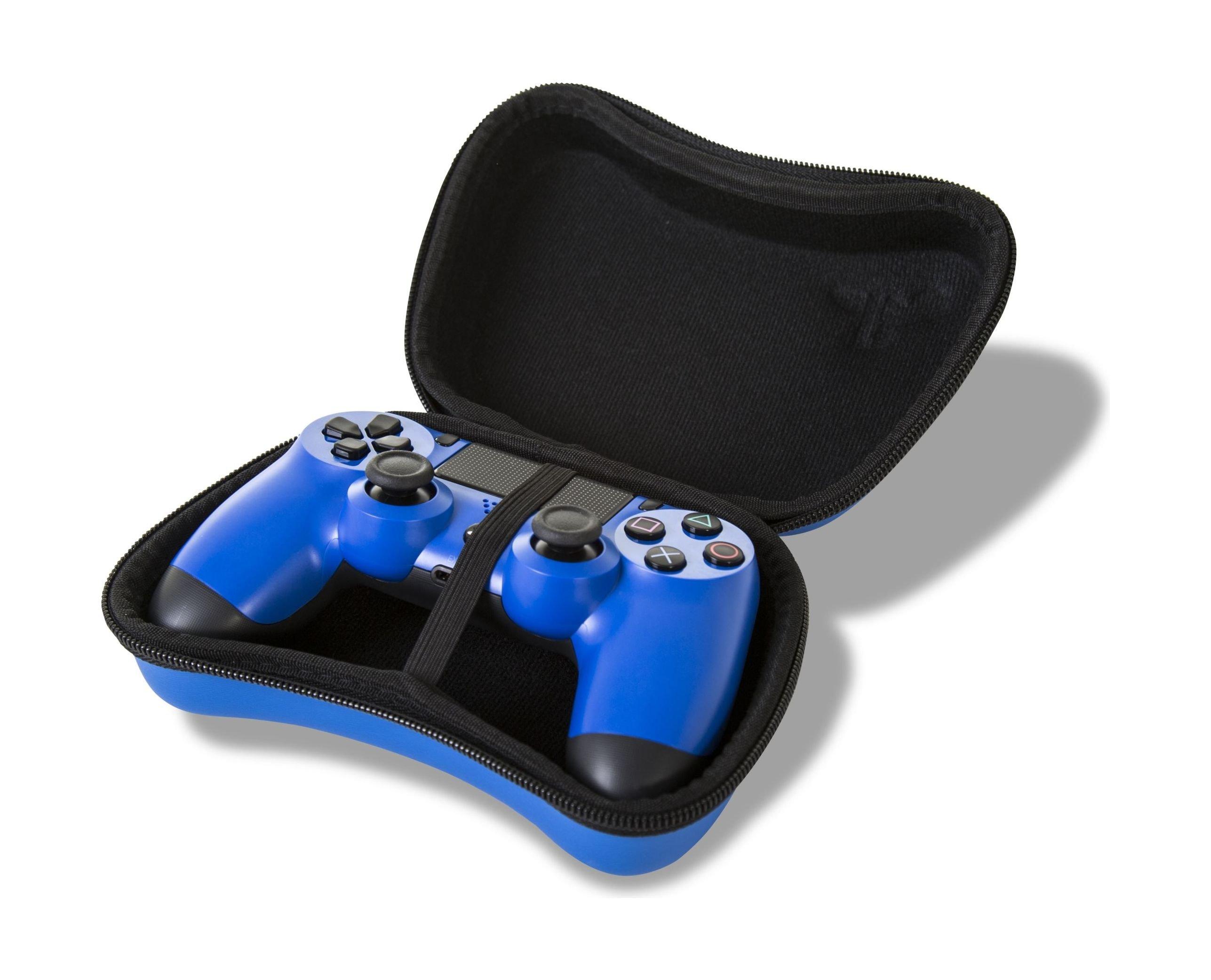 4Gamers PS4 Controller Hard Shell Case - Blue Price in Kuwait - Xcite