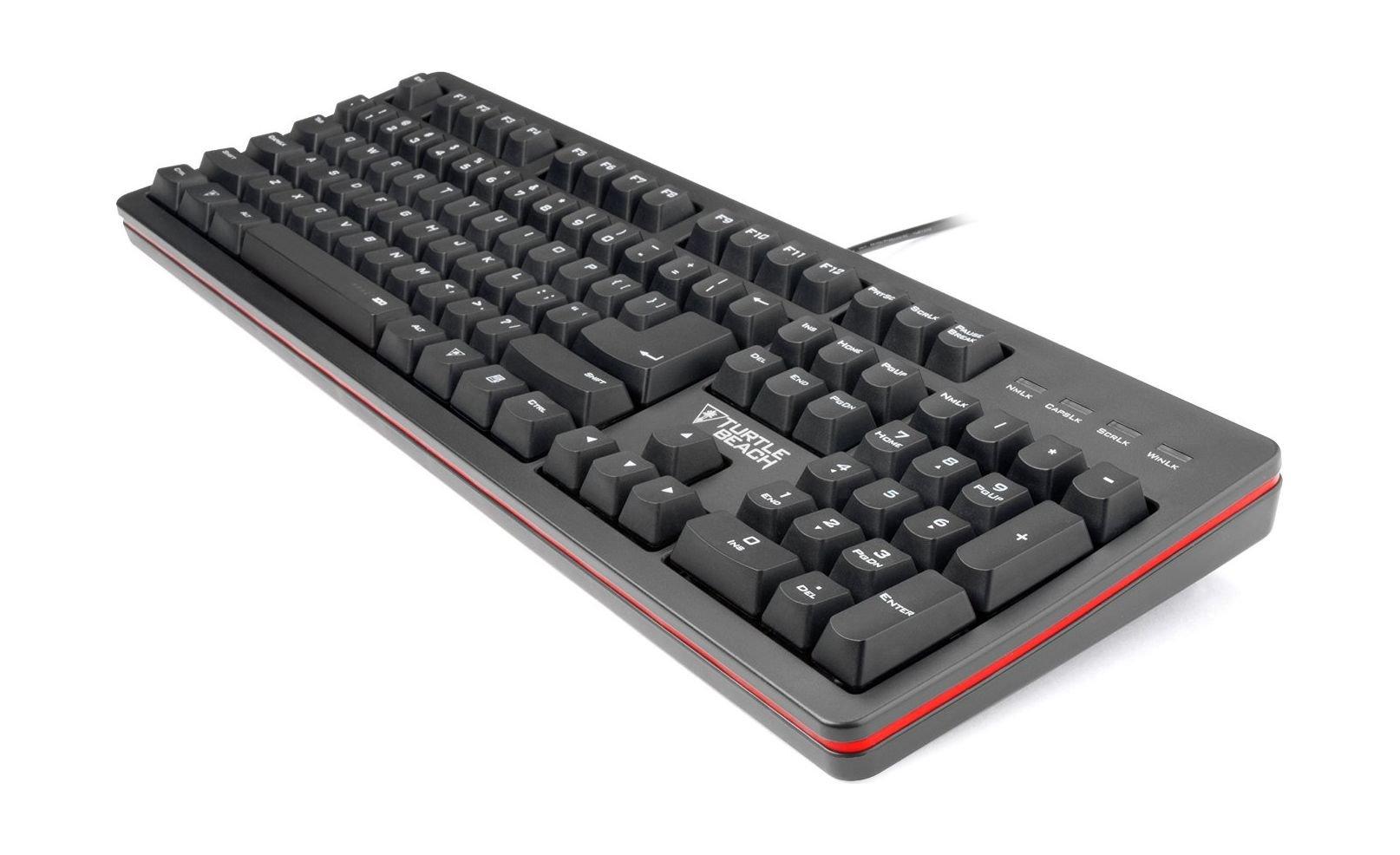 Turtle Beach Impact 100 Gaming Keyboard - Black/Red
