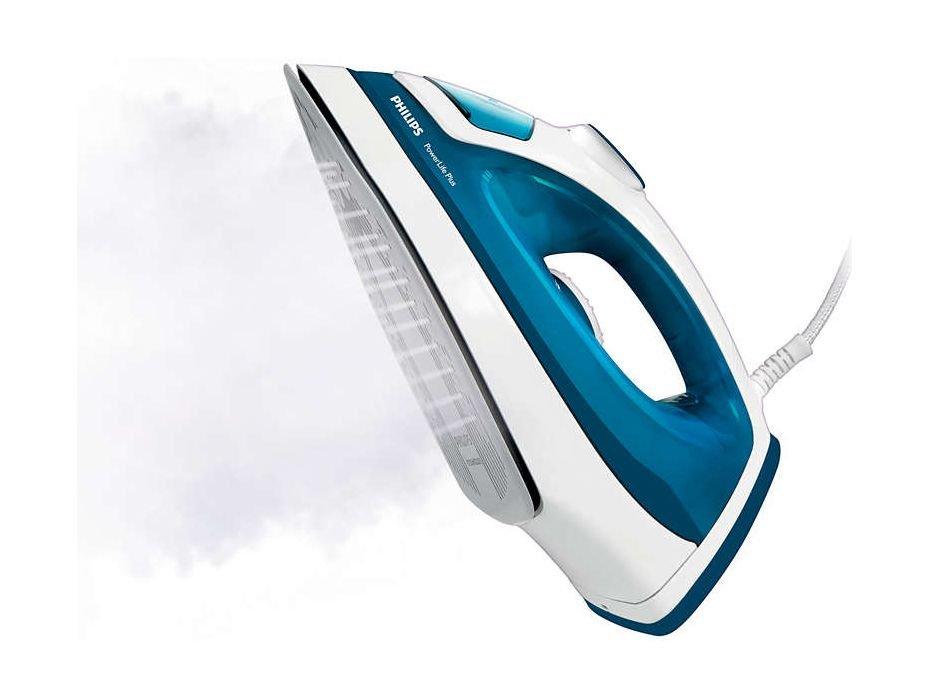 Philips PowerLife Plus Steam Iron 2200W (GC2981/26 ) - White/Blue Price ...