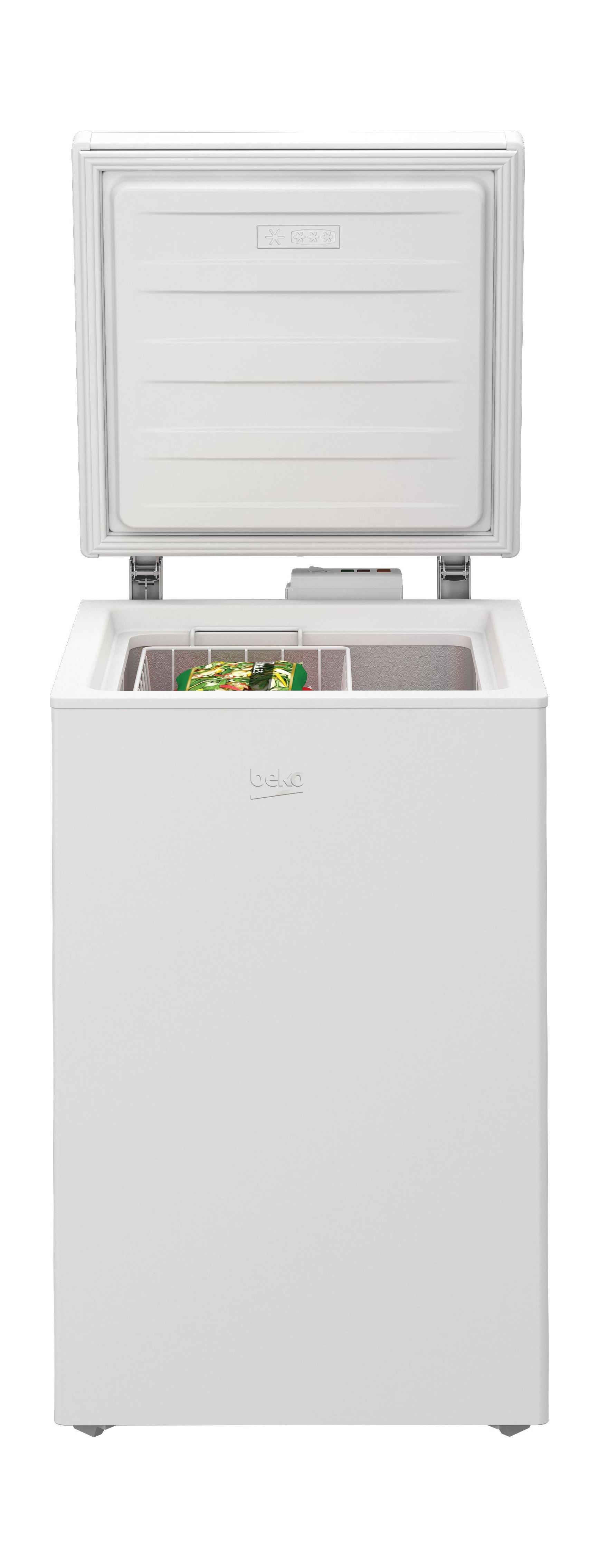 Beko 4-Cft Chest Freezer (HS210520) - White Price in Kuwait - Xcite