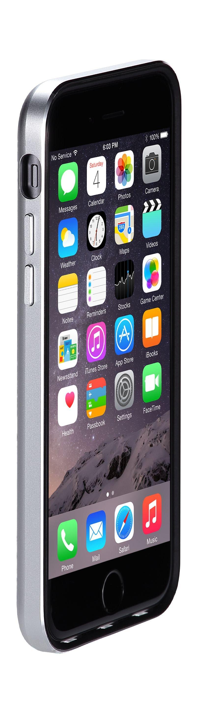 Just Mobile Aluframe Protective Leather Case for iPhone 6 (AF-168 ...