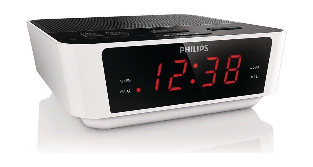 Philips Digital Clock Radio (AJ3115/05) – Black / White Price in Kuwait ...