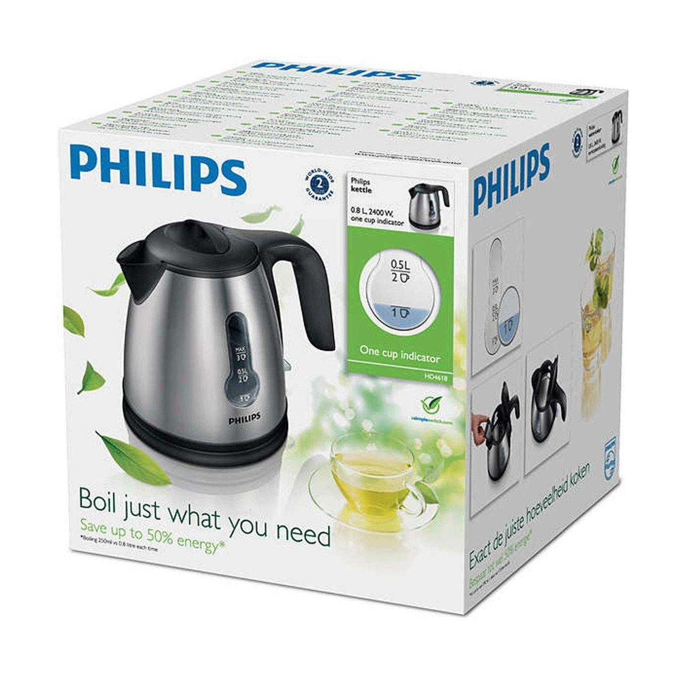 Philips 2400W 0.8L Mini Kettle (HD4618/22) Price in Kuwait - Xcite