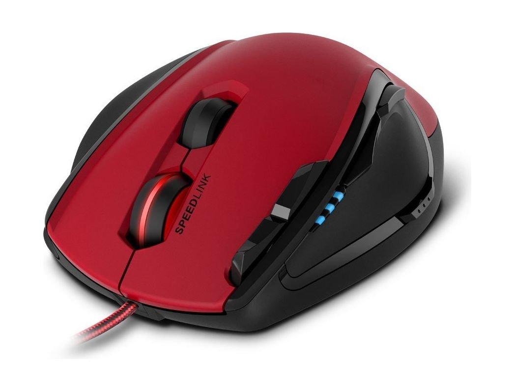 Speedlink Scelus Wired Optical Gaming Mouse - Red/Black Price in Kuwait ...