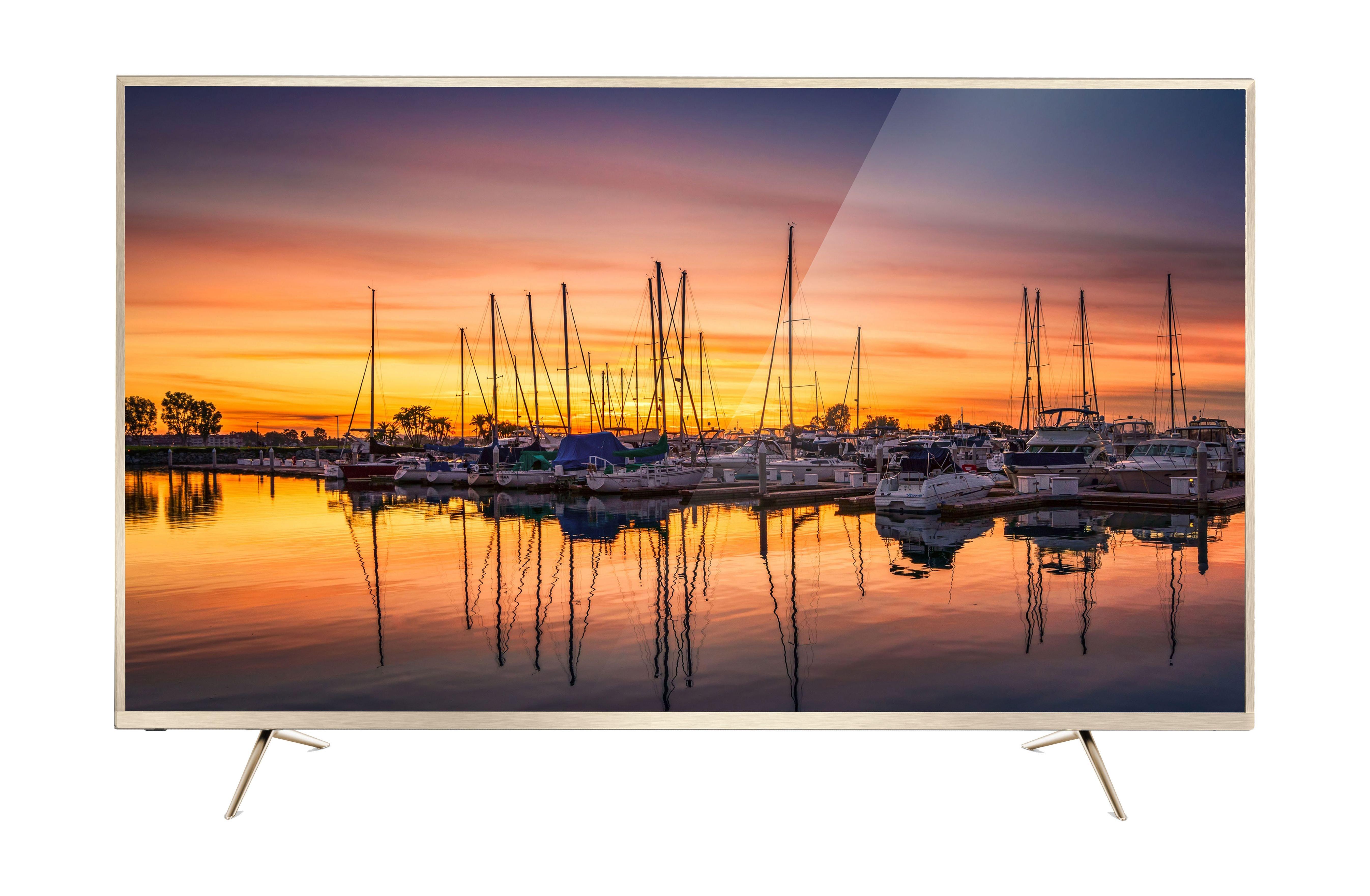 Wansa 65-inch UHD (2160p) Smart LED TV + LG 1000W 5.1CH Bluetooth DVD ...