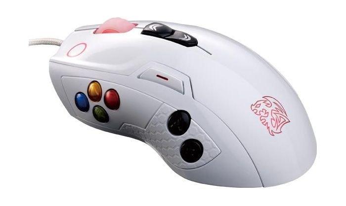 Thermaltake Tt eSports Volos Laser Gaming Mouse - White Price in Kuwait ...