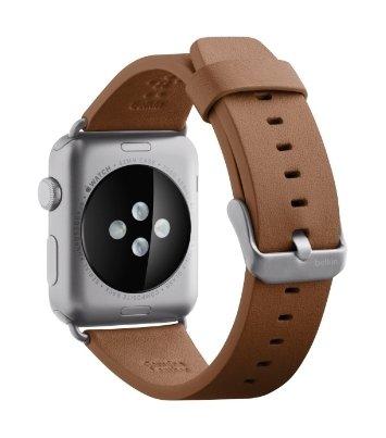 Belkin Classic 42mm Apple Watch Leather Band (F8W732BTC01) - Tan Price ...