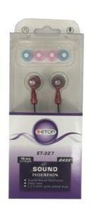 ETON 3.5 mm Wired In-Ear Headphone (ET-327) - Black & Orange Price in ...
