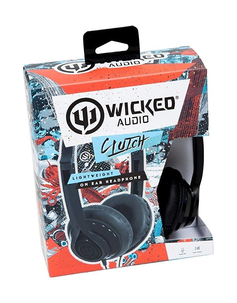 Wicked Audio Clutch On Ear Wired Dynamic Crystal Clear Stereo Sound Headphones - Black Price in ...