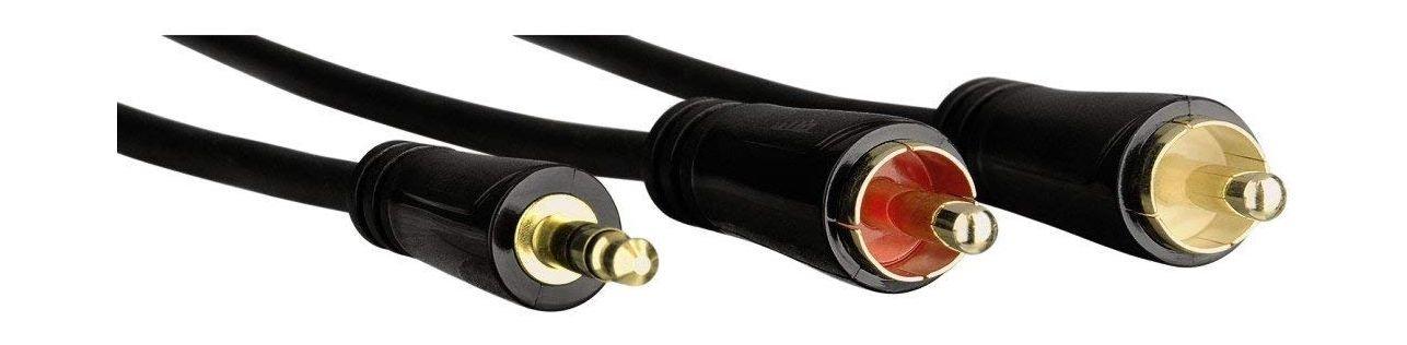 Hama 2 x RCA Cable Audio 1.5-Meters (122298) - Black Price in Kuwait ...