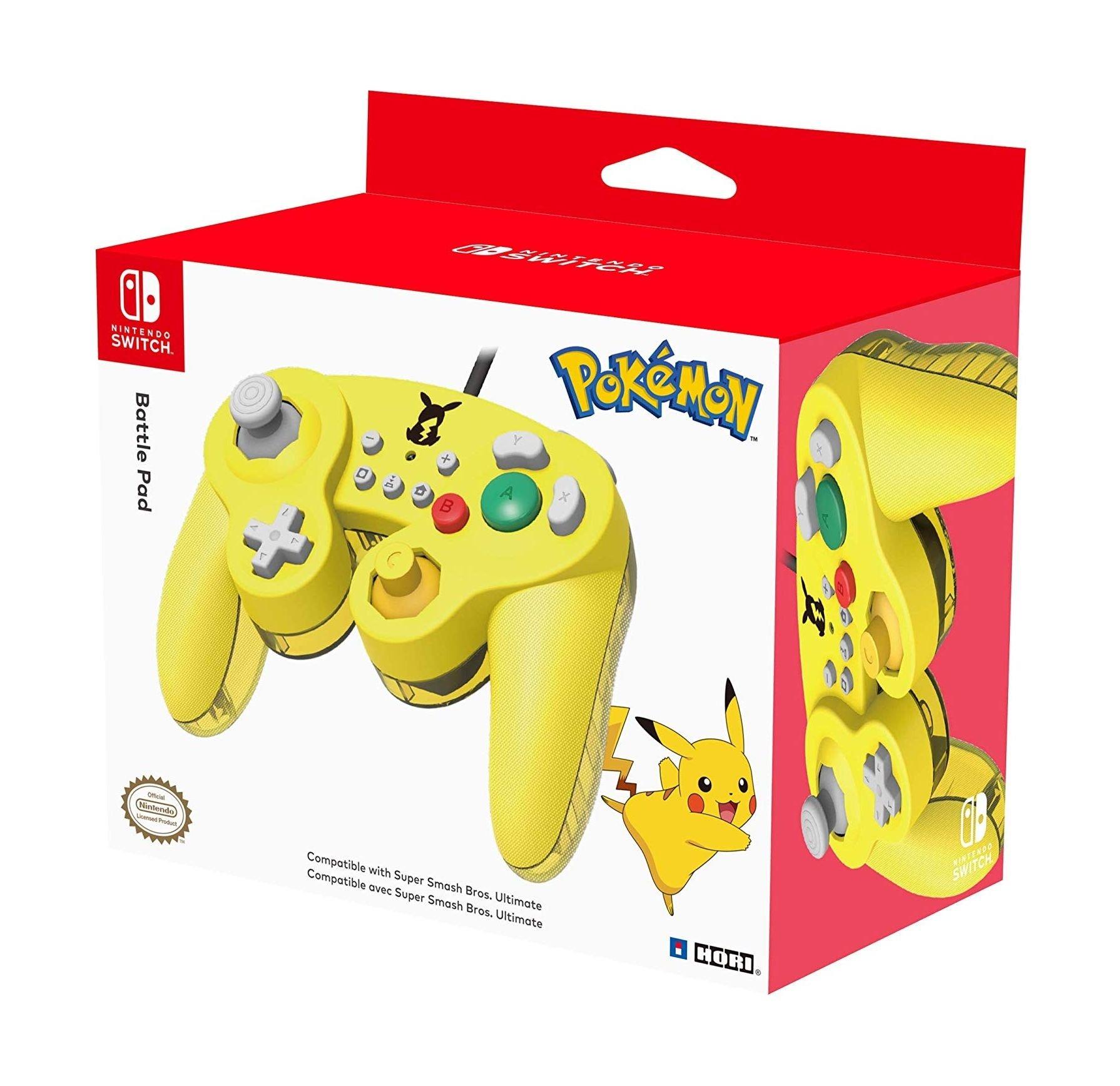 Hori Nintendo Switch: Super Smash Bros GamePad - Pikachu Price in ...