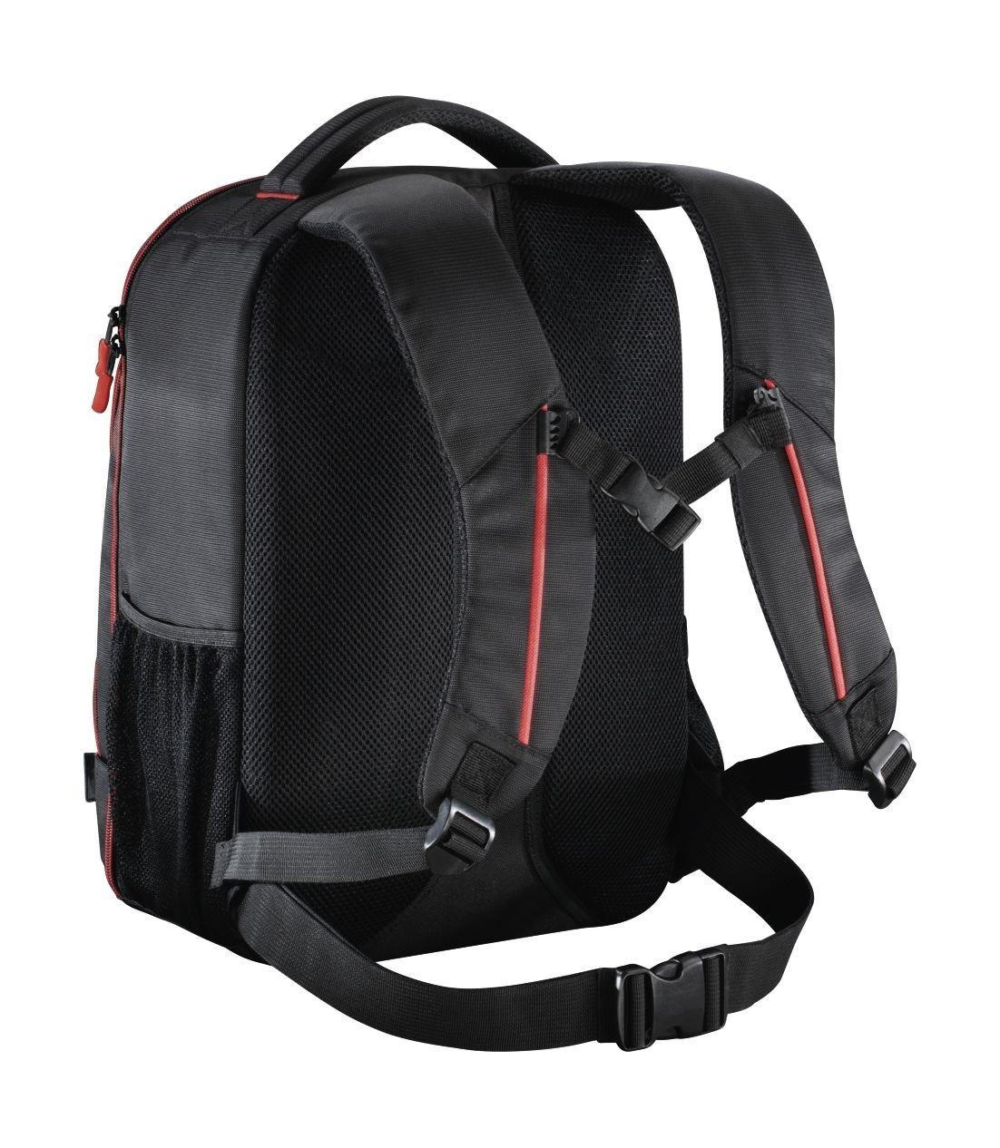 139855 Hama "Miami" Camera Backpack, 190, black/red | Hama | Xcite Kuwait