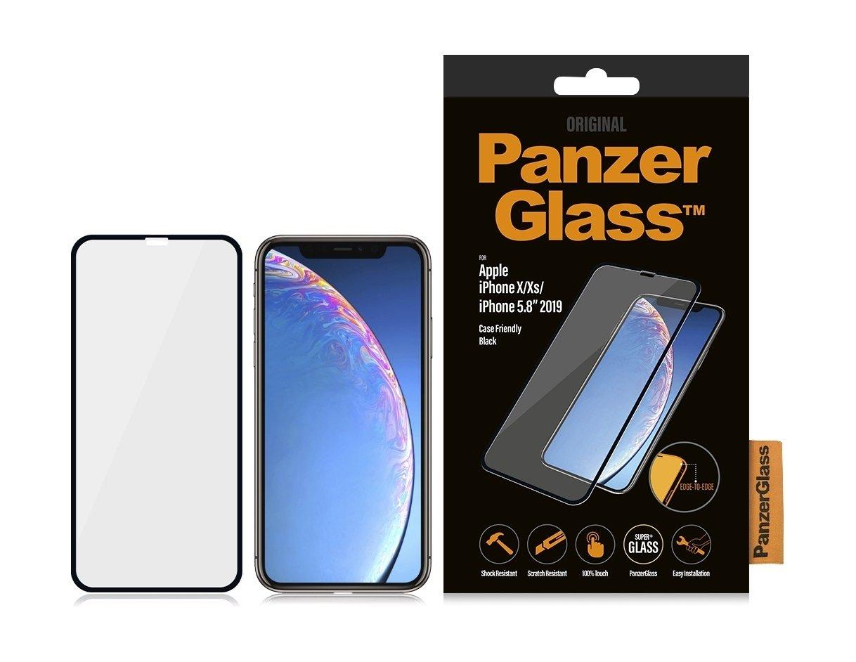 PanzerGlass Screen Protector For iPhone X/XS - Black Price in Kuwait ...