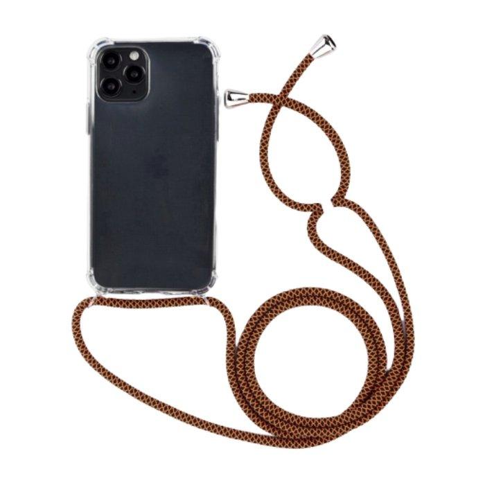 EQ Necklace String iPhone 11 Pro Max Case - Brown Strap Price in Kuwait ...