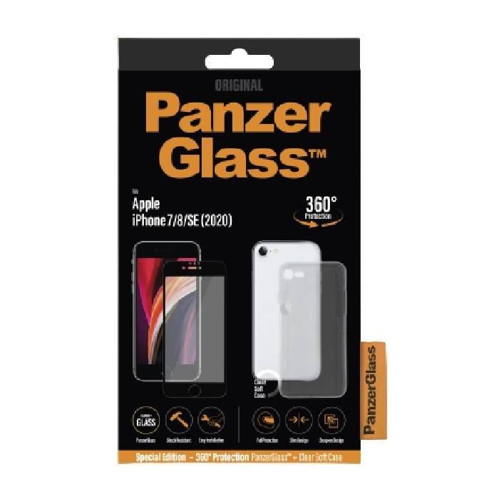 PanzerGlass Case for iPhone 7/8/SE (2020) With 360⁰ bundle|xcite KSA