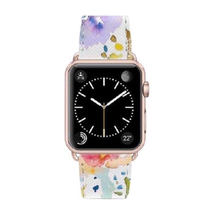 Casetify Apple Watch 42mm/44mm Aluminum Gold Frame Saffiano Band in ...