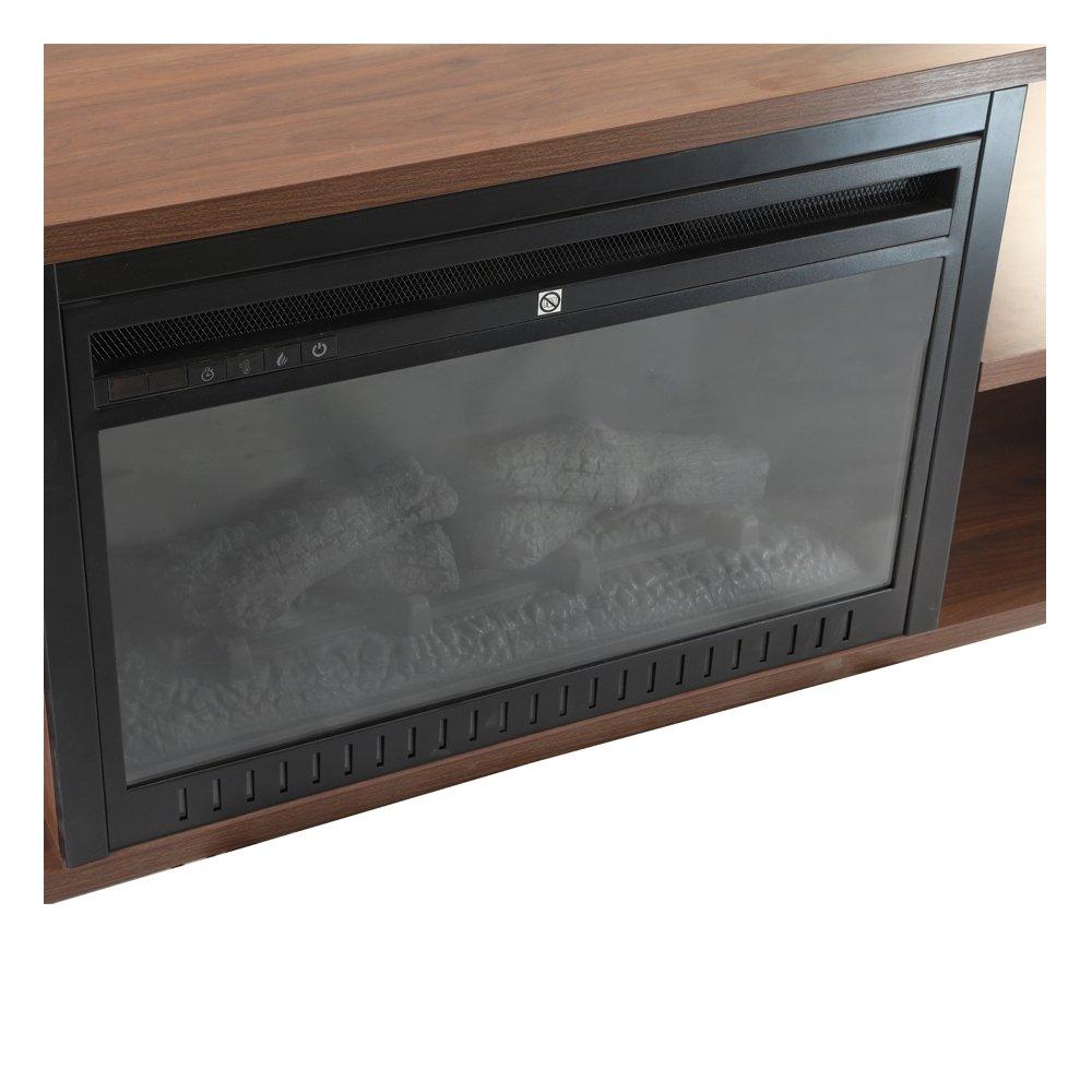 Wansa Upto 55-inch TV Stand with Fireplace | Xcite