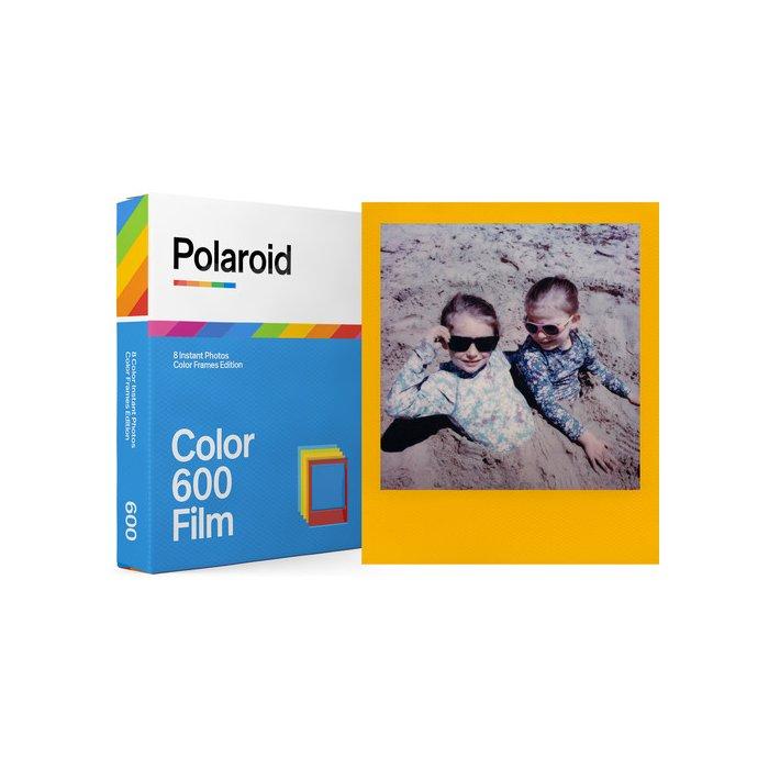 Polaroid Color 600 Instant Film Color Frames Edition| Xcite