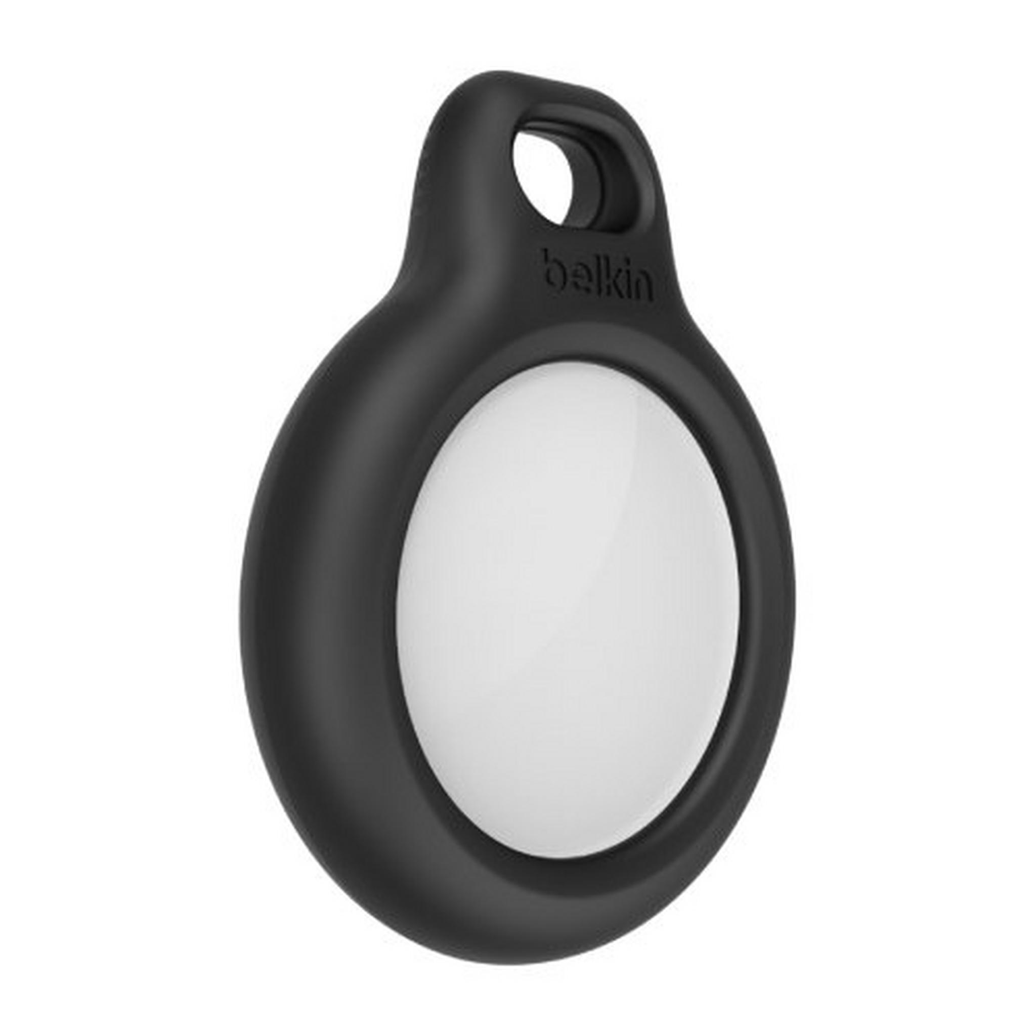 Belkin AirTag Secure Holder W/Key Ring – Black Belkin AirTag Secure Holder W/Key Ring – Black