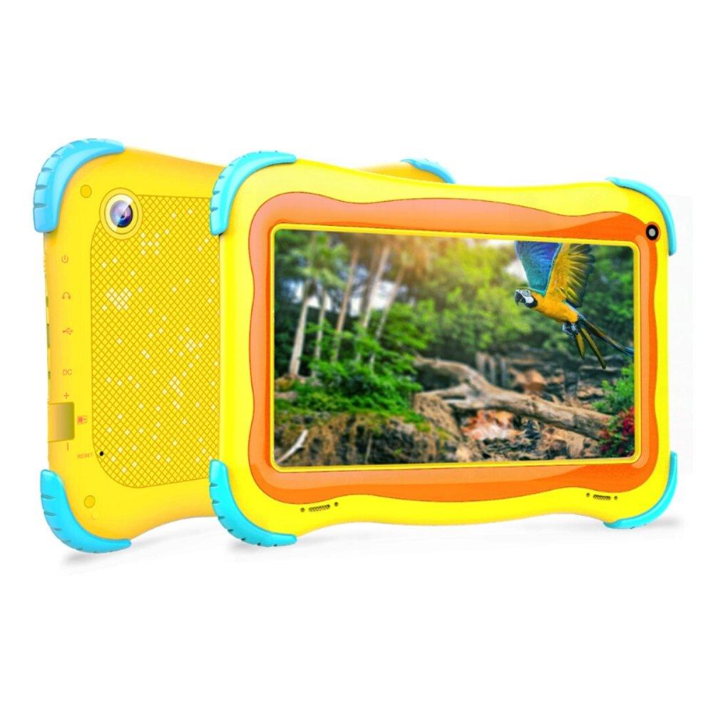G Tab Q4 16GB, 7-inch Kids Wi-Fi Tablet Yellow | Xcite Kuwait