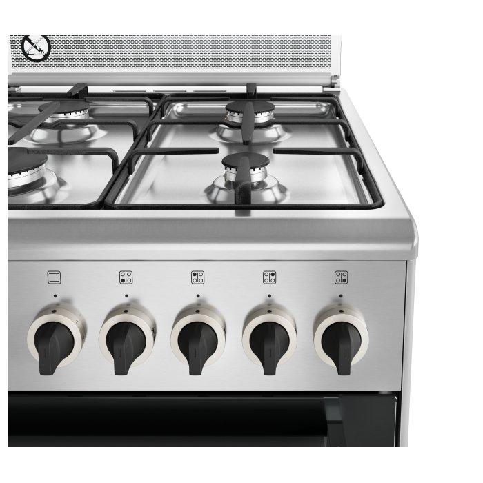 Lagermania Gas Cooker, 60X60 Cm, 4 Burners M64031EX0| Xcite