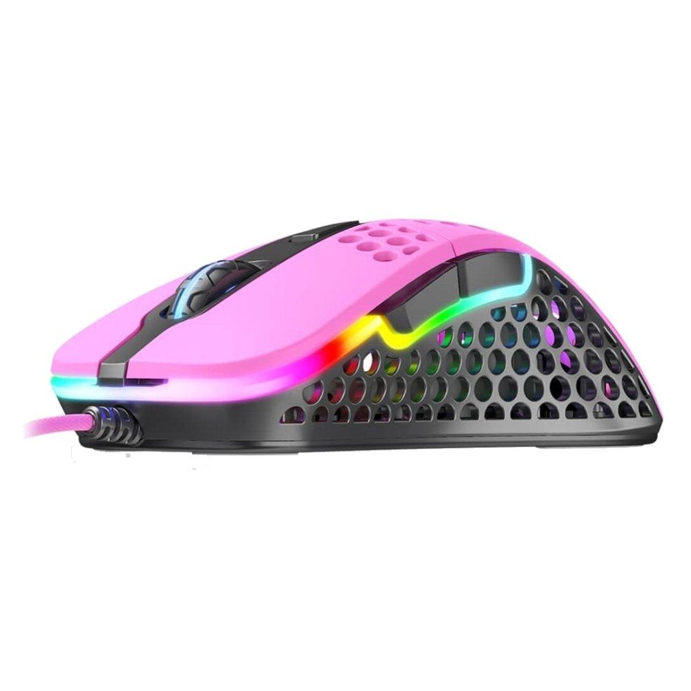 Xtrfy M4 RGB Wired Mouse Pink | Xcite Kuwait