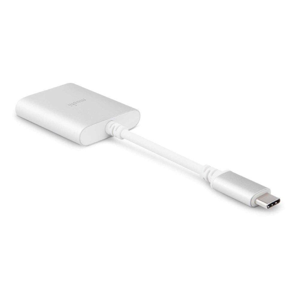Moshi USB-C TO 3.5mm Jack Adapter with Charging Port | Xcite Kuwait
