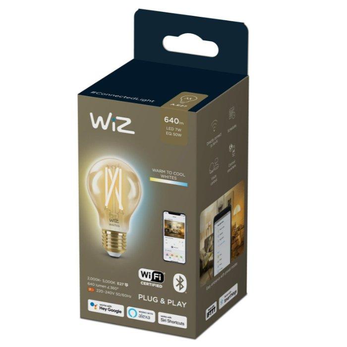 PHILIPS WiZ Filament Smart Bulb, 50W, 929003017401 | Xcite