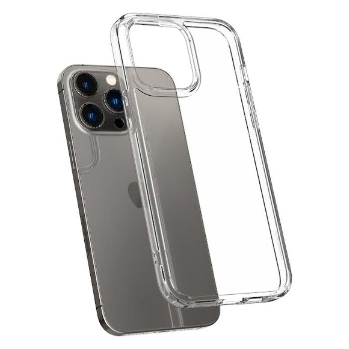 Spigen iPhone 14 Pro Max Crystal Hybrid Crystal Case - Clear Price ...