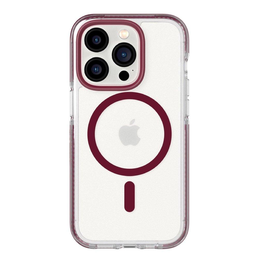 Tech21 EvoCrystal w/MagSafe Case for iPhone 14 Pro - Burgundy Price in ...