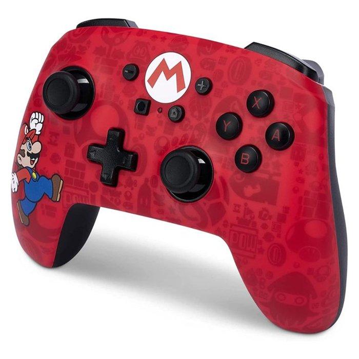 PowerA Enhanced Controller for NS - Here We Go Mario| Xcite